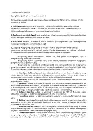 comprimate Efervescente | DOCX