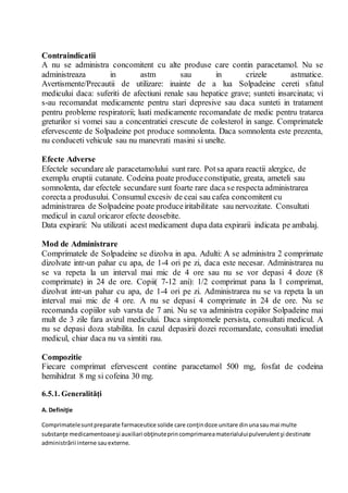 comprimate Efervescente | DOCX