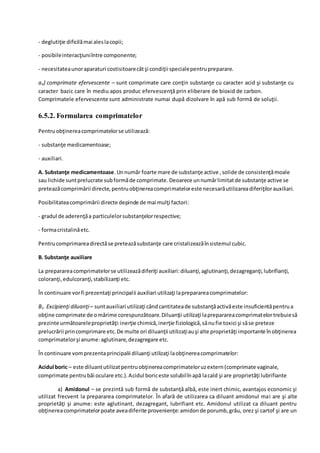 comprimate Efervescente | DOCX