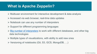Flight on Zeppelin with Apache Spark & Cassandra | PPT