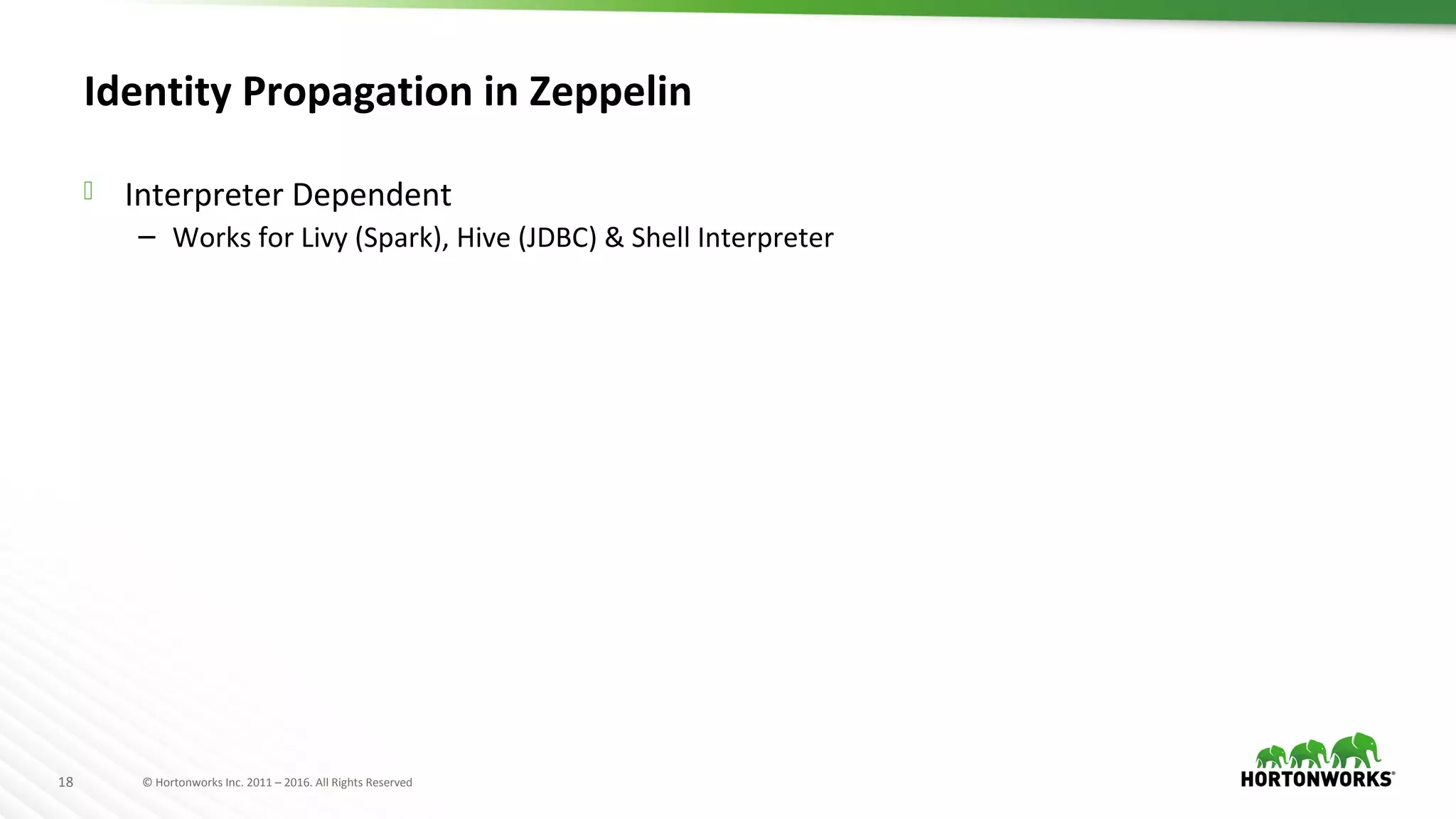 Running Apache Zeppelin production | PPT
