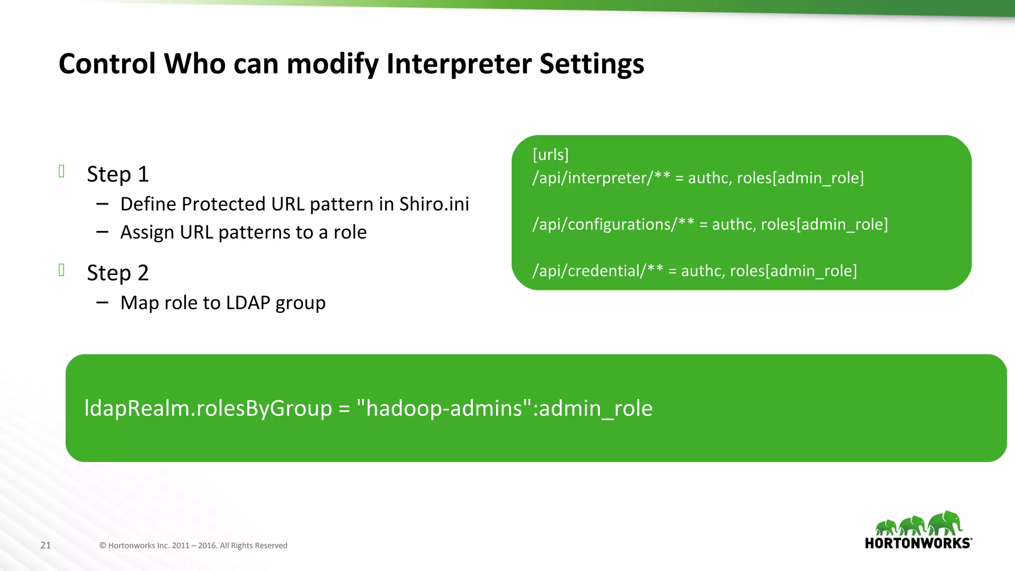 Running Apache Zeppelin production | PPT