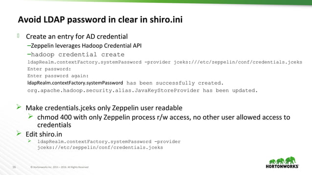 Running Apache Zeppelin production | PPT