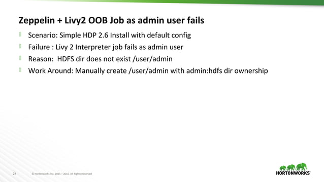Running Apache Zeppelin production | PPT