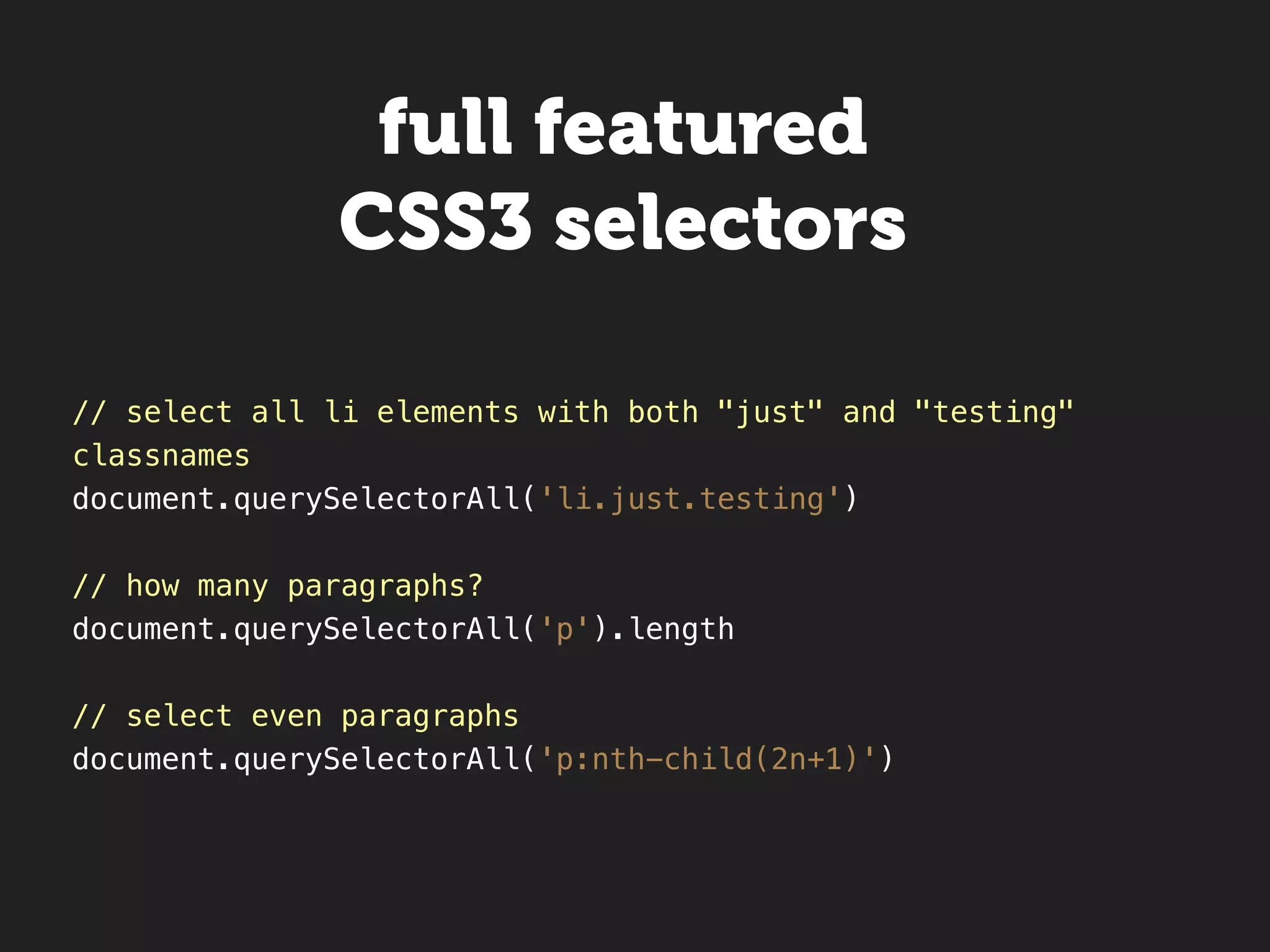 Zepto and the rise of the JavaScript Micro-Frameworks | PPT