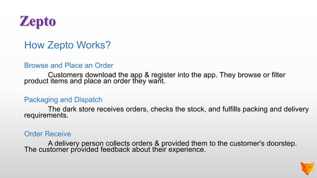 Zepto Business Model Slideshare.pptx | Retail Industry | Industries