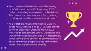 Zepto CEO : AADIT PALICHA ( Founder & CEO) | PDF