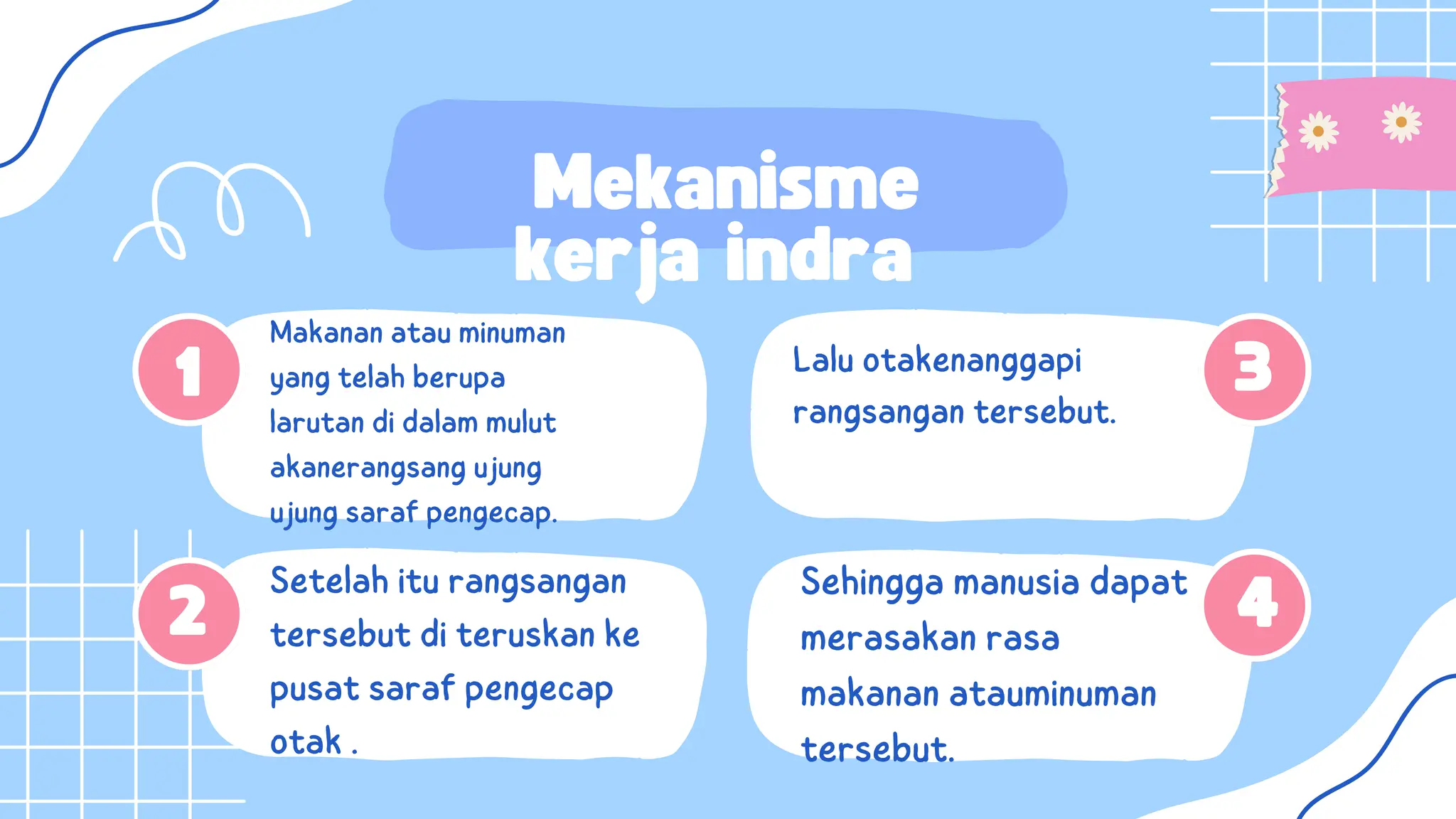 ALAT INDRA PADA MANUSIA SEBAGAI ALAT PENGECAP DAN PERASA (LIDAH) | PDF