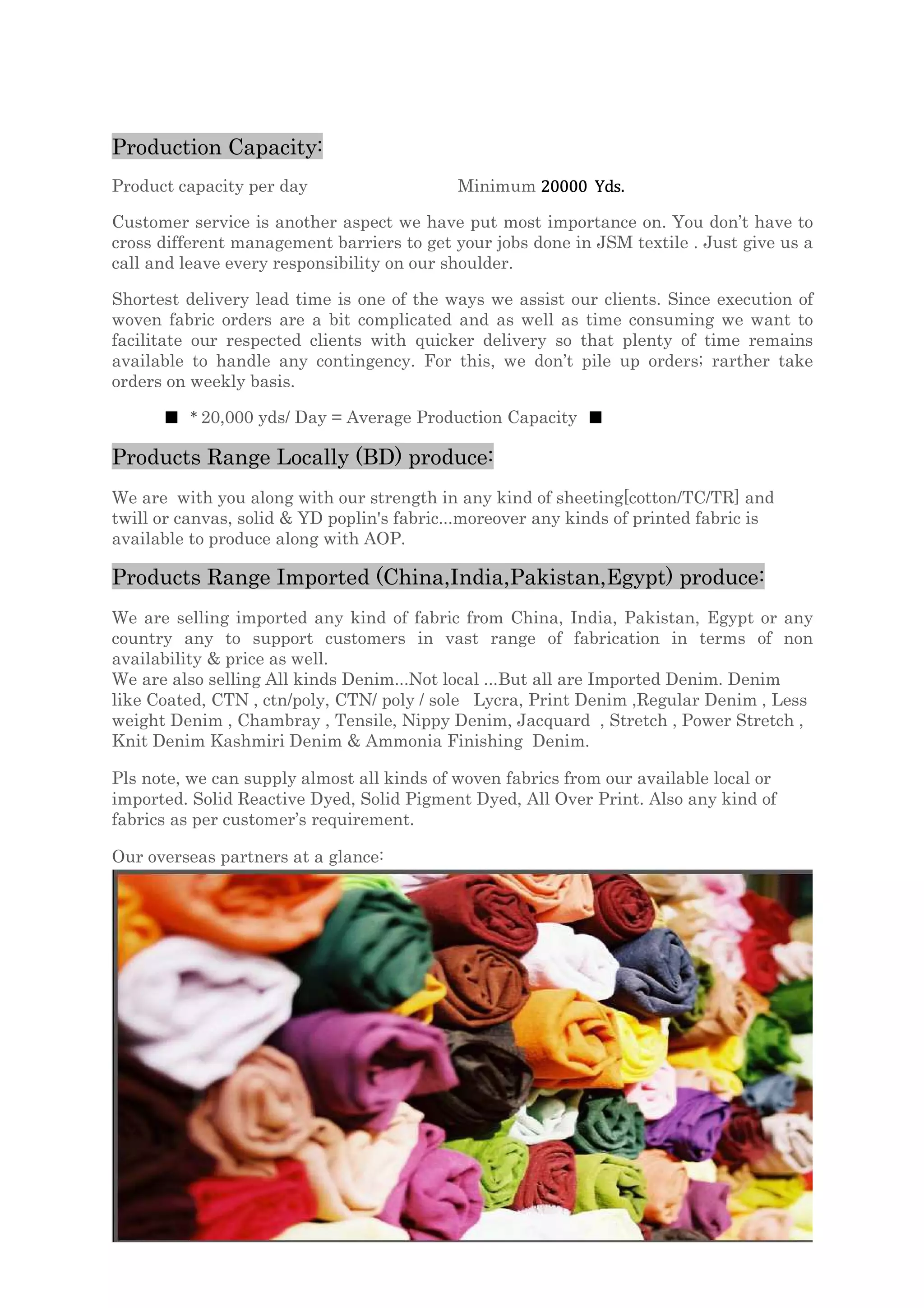 Company Profile :: Zerin tex at a glance | PDF