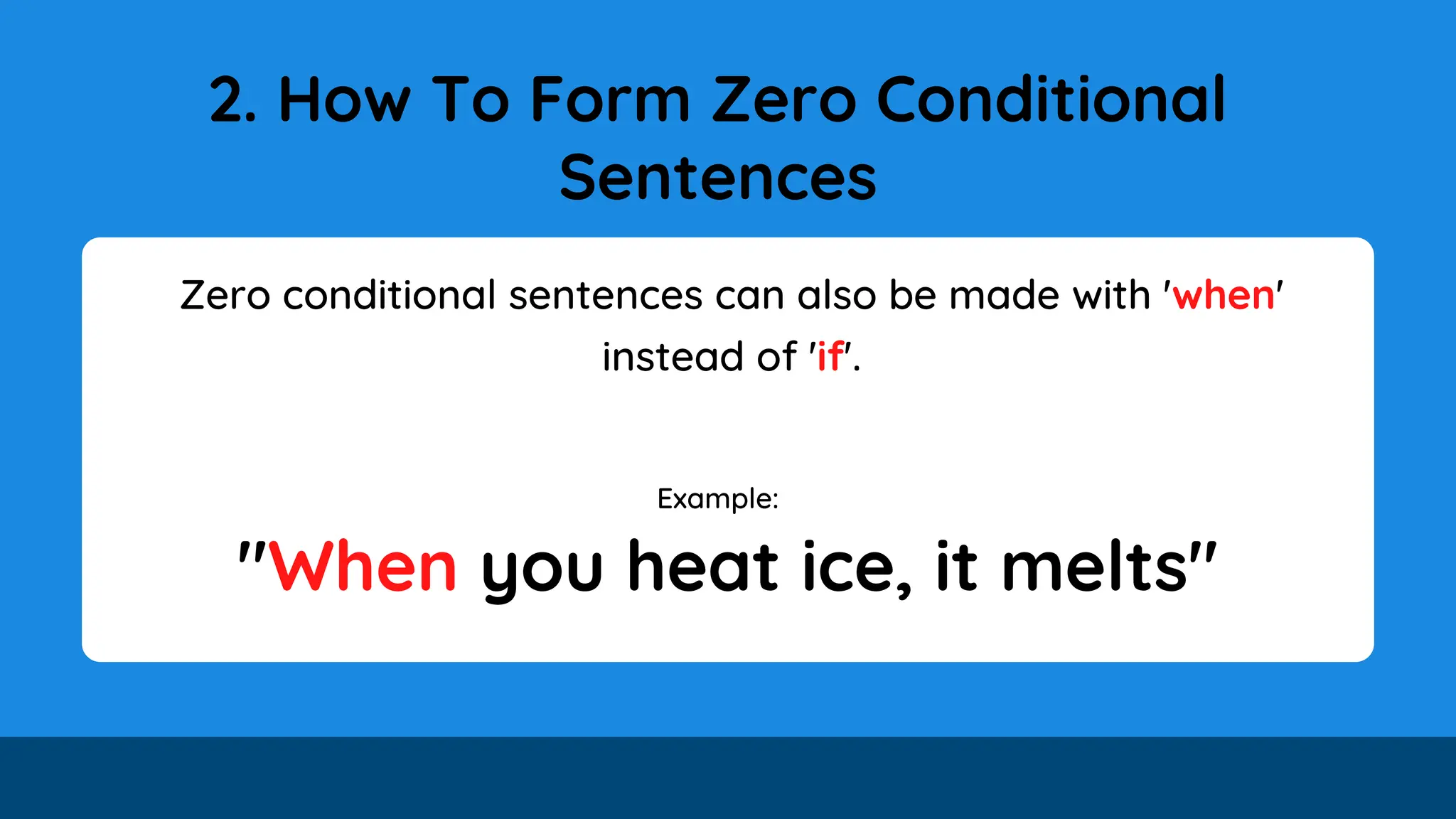 Zero-Conditional presentacion gramatical | PPTX