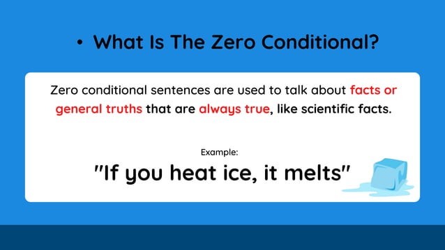 Zero-Conditional presentacion gramatical | PPTX | Nutrition | Healthy ...