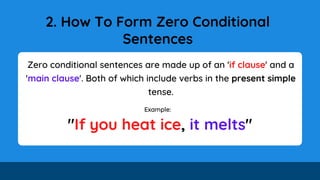 Zero-Conditional presentacion gramatical | PPTX