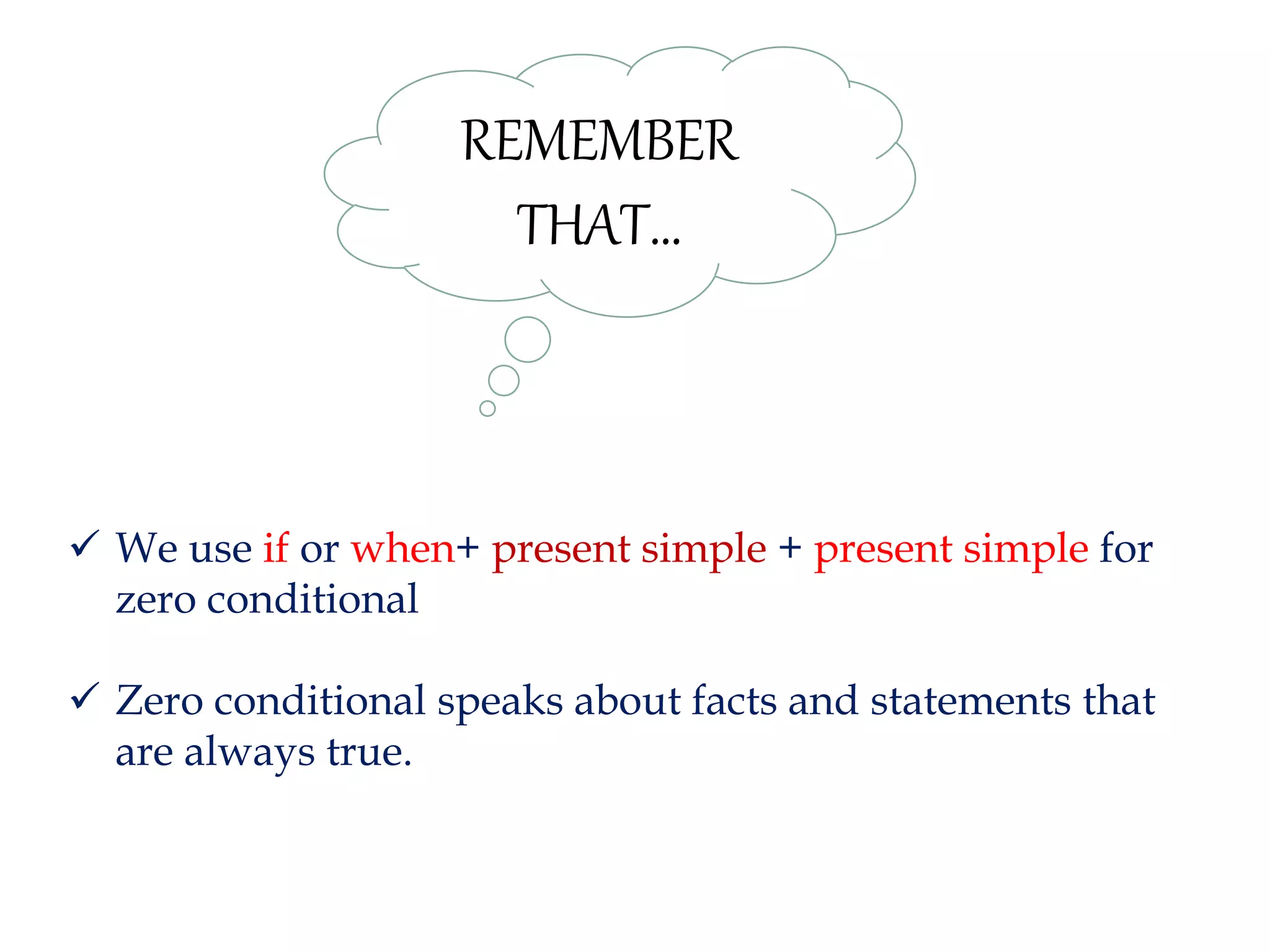 Zero Conditional Reading Comprehension Exercises 100701 Pptx
