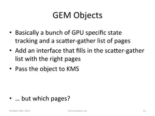 XPDS13: Zero-copy display of guest framebuffers using GEM - John ...