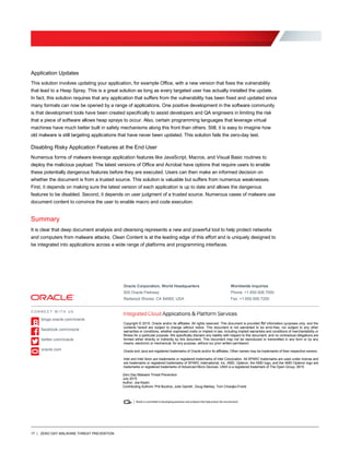 Zero day-malware-protection-brief-2607983 | PDF