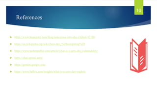 Zero-day Vulnerabilities | PPTX