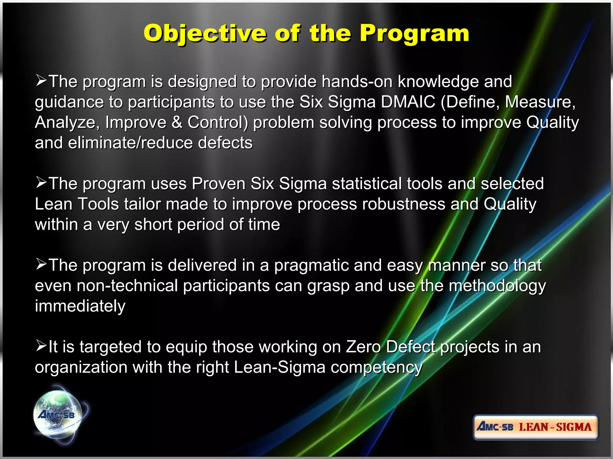Zero Defects Through Lean six Sigma | PPS