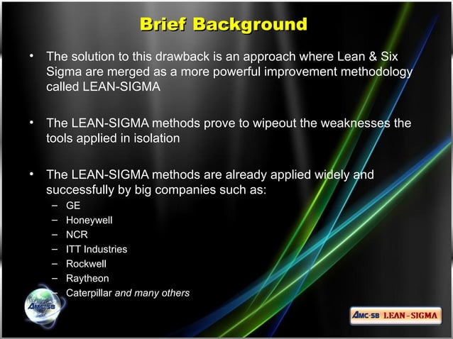 Zero Defects Through Lean six Sigma | PPS | Business | Business and Finance