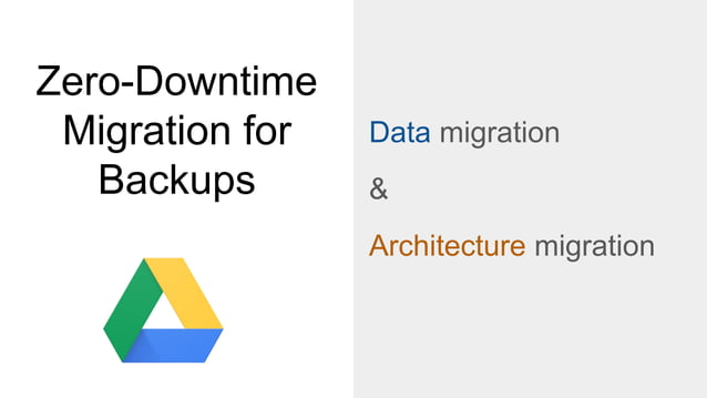 Zero Downtime Migrations at Scale | PPT
