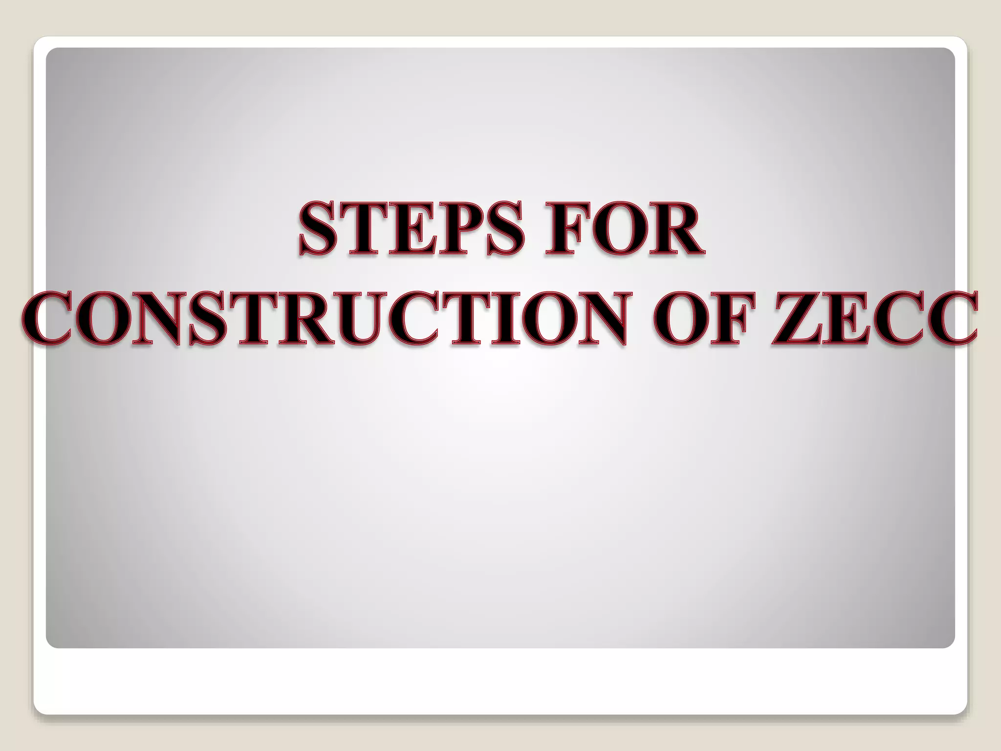 Zero energy cool chamber | PPTX