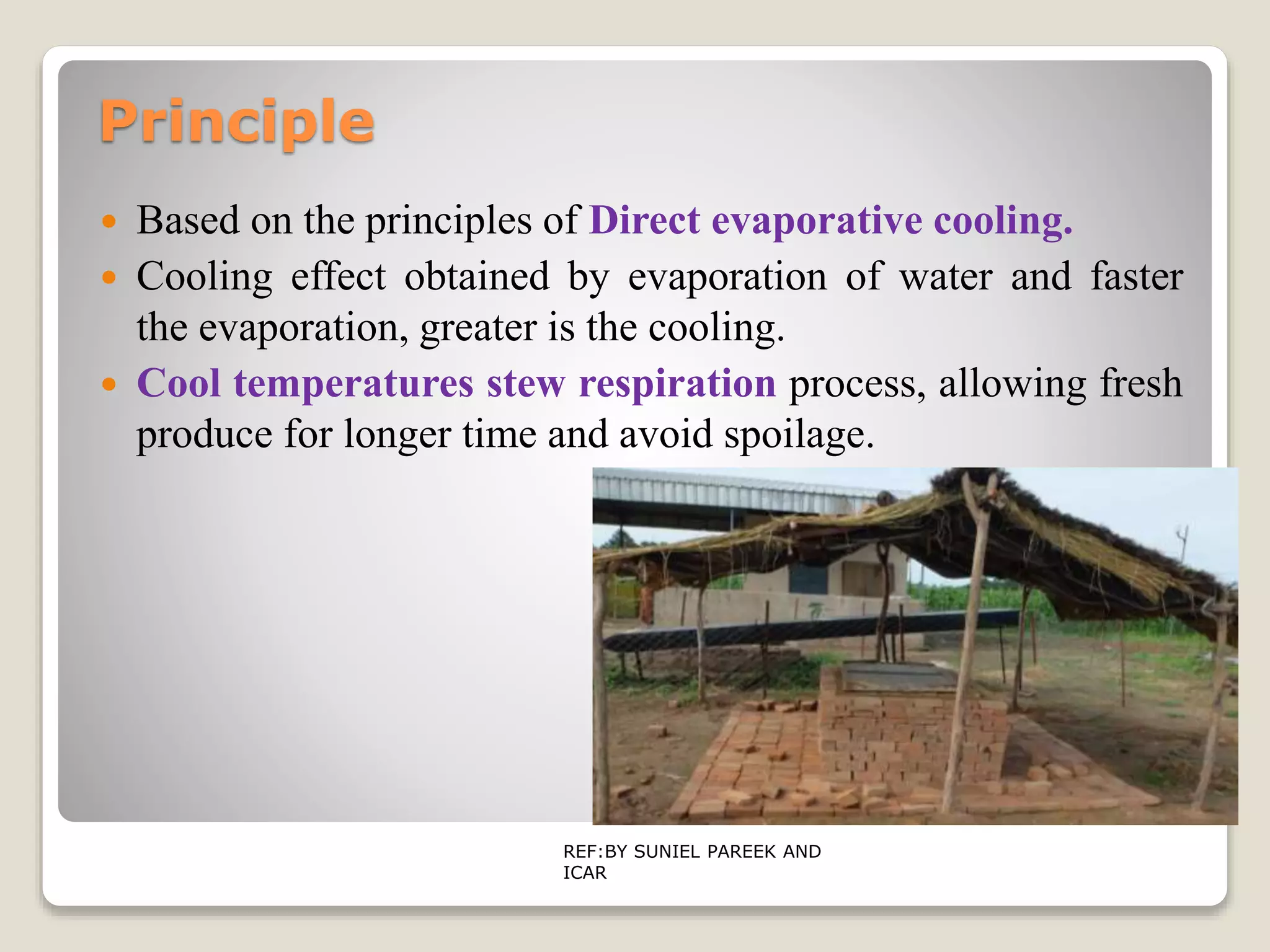 Zero energy cool chamber | PPTX