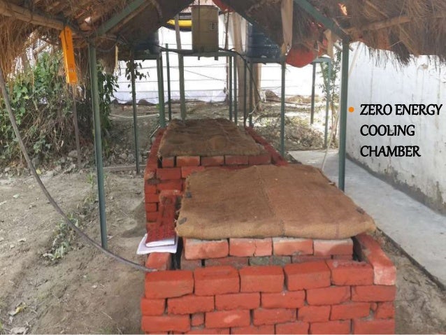 Zero energy cool chamber