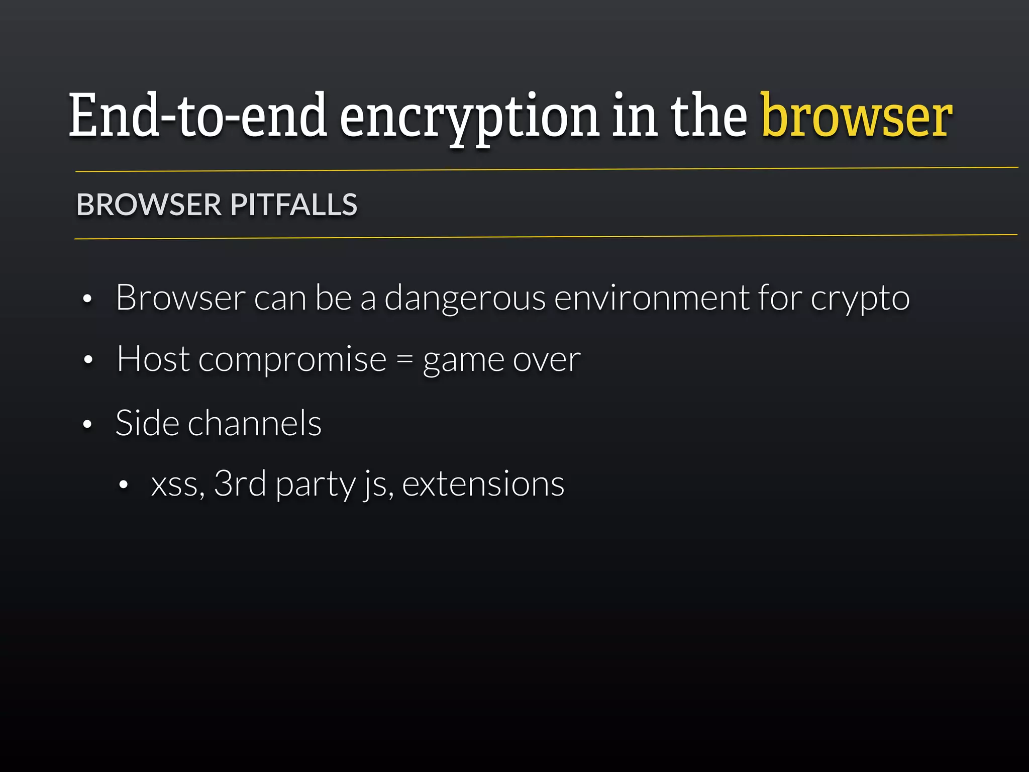 Zero Knowledge - End-to-end encryption in the browser with OpenPGP.js