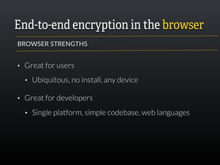 Zero Knowledge - End-to-end encryption in the browser with OpenPGP.js