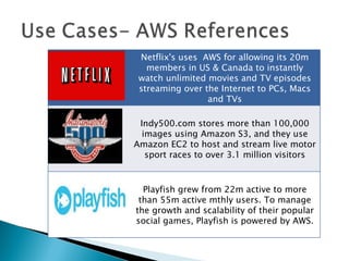 Amazon Web Service Sales Role Play - Case Study | PPT