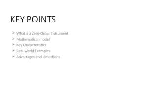 Zero-Order Instruments notes by kanyai tt.pptx