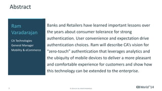 "Zero-Touch" Authentication: Consumer Trends That will Transform the ...
