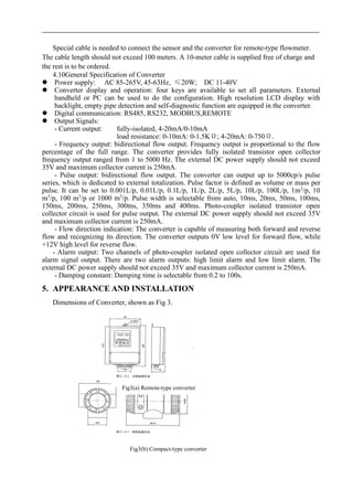 Zero100E insertion type electromagnetic flow meter catalog | PDF
