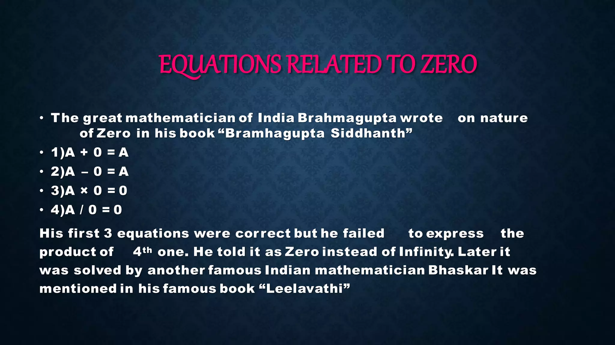 History of Zero | PPTX