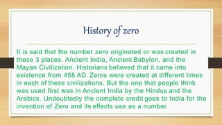 History of Zero | PPTX
