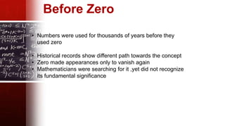 Zero Importance for class 9 | PPTX