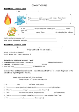 Zero and first conditional | PDF