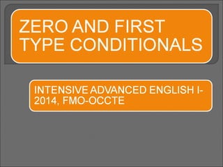 Zero and first conditional | PPT