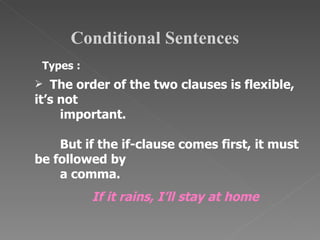 Zero And First Conditionals | PPT