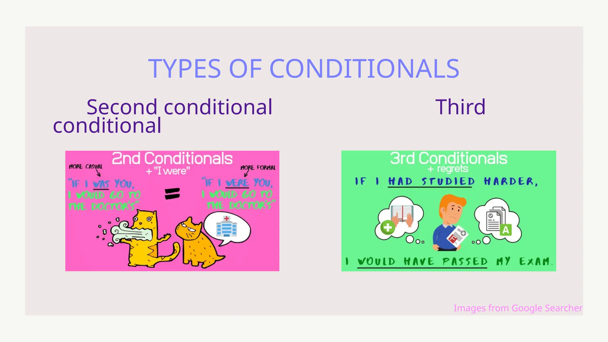 ZERO AND FIRST CONDITIONALS EXPLANATION 1 | PPTX