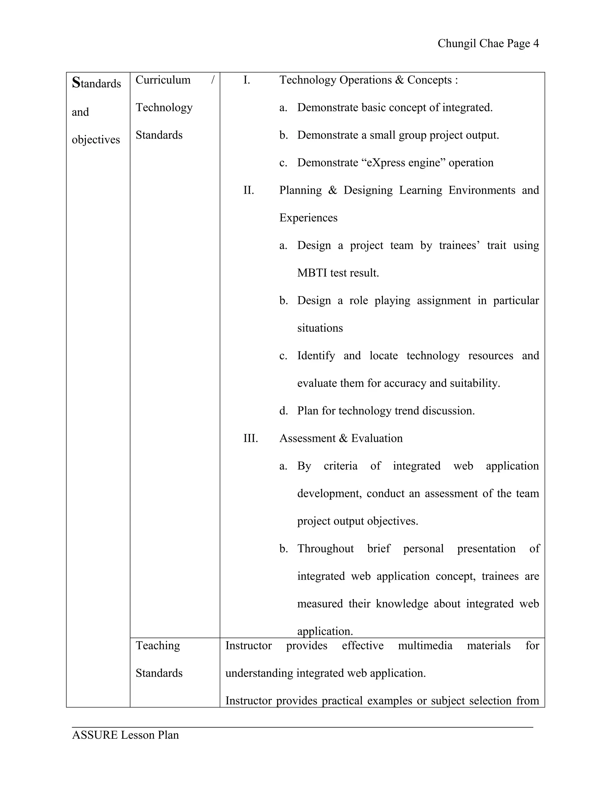 Zeroboard training assure | DOC