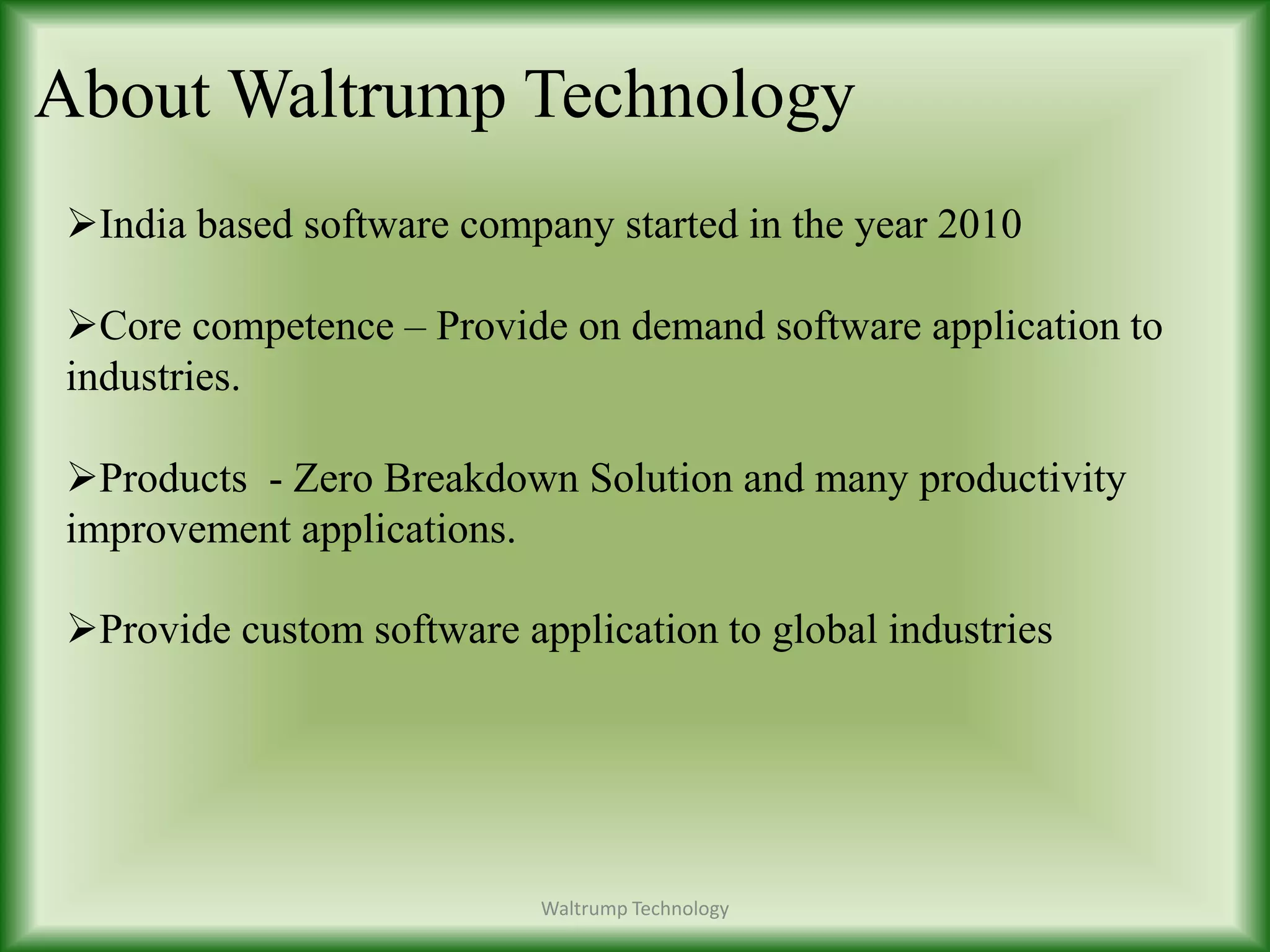 Zero breakdown solution for lg_taehwa | PPTX