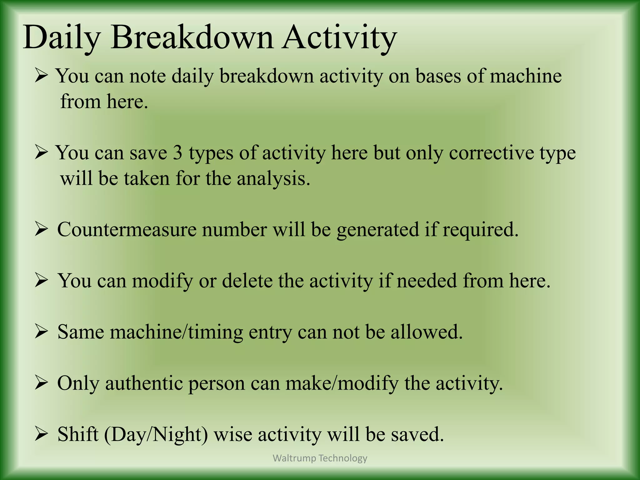 Zero breakdown solution for lg_taehwa | PPTX