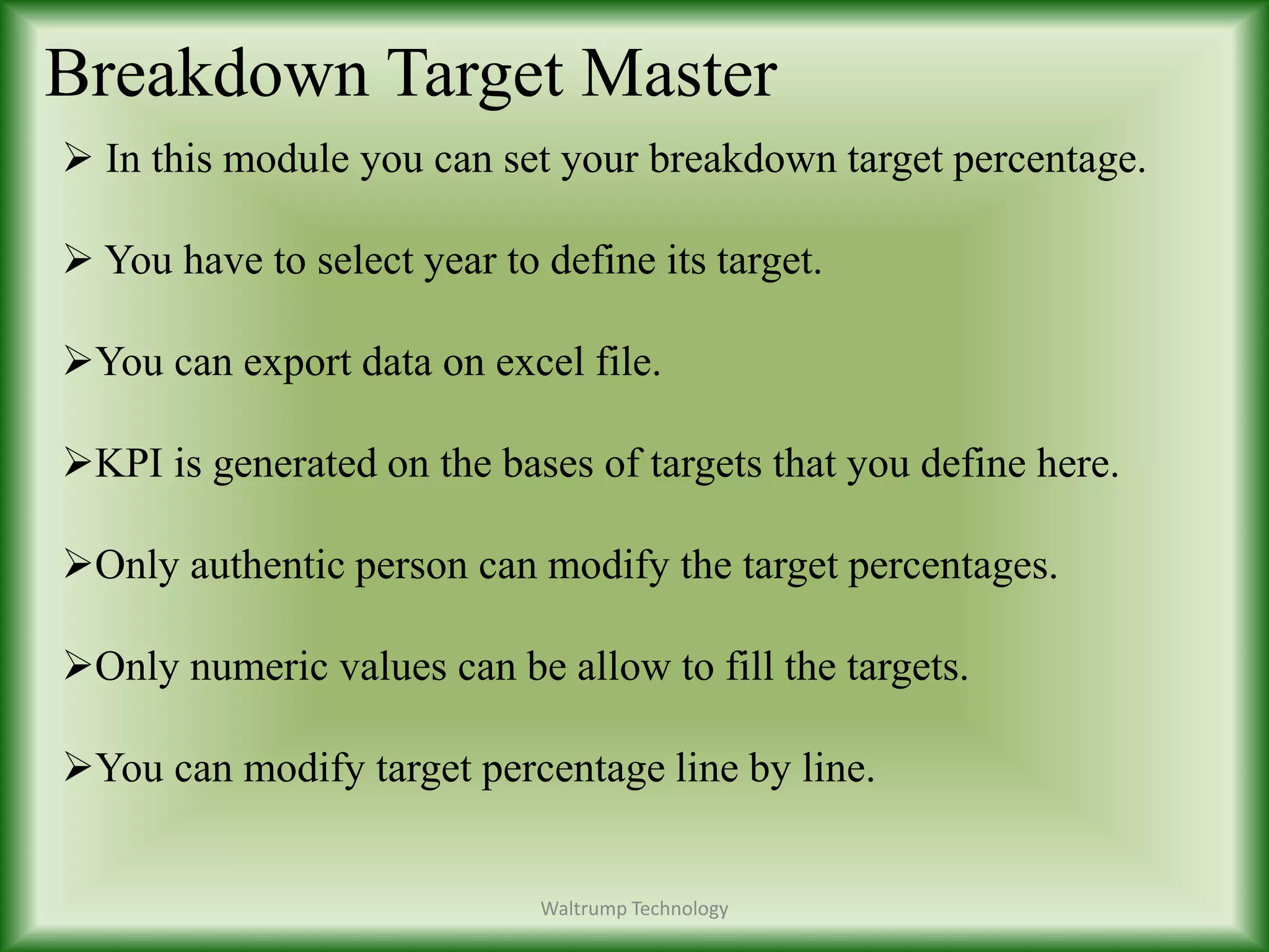 Zero breakdown solution for lg_taehwa | PPTX
