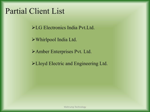 Zero breakdown solution for lg_taehwa | PPTX | Computer Software and ...