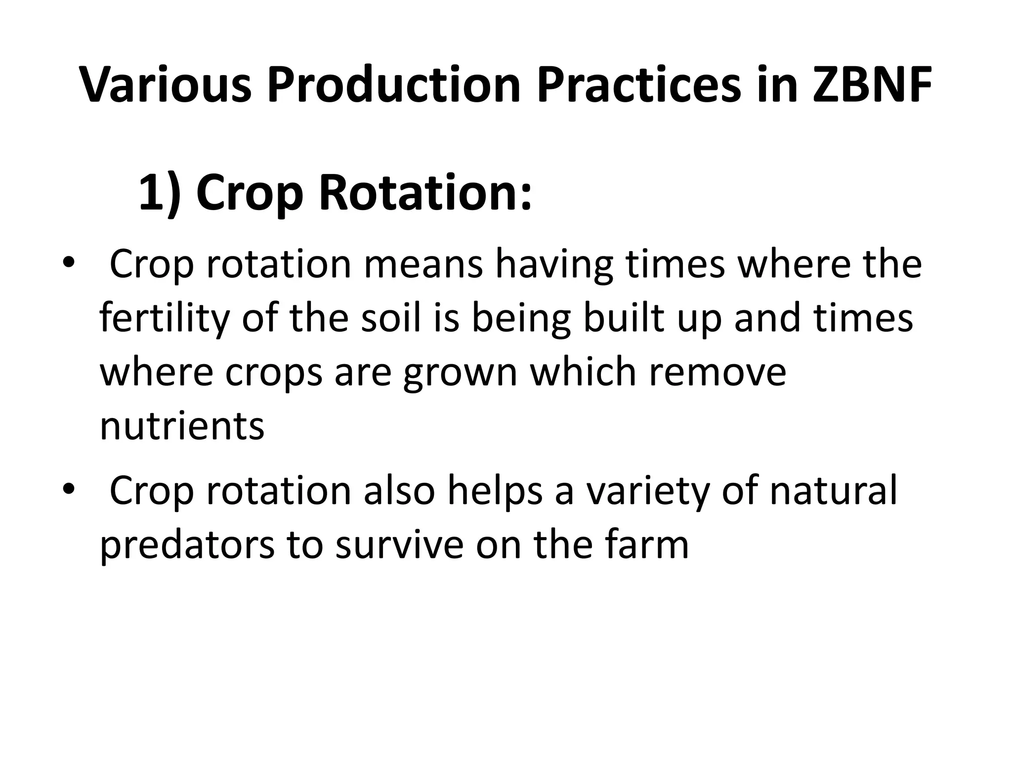 Zero budget natural farming | PPTX