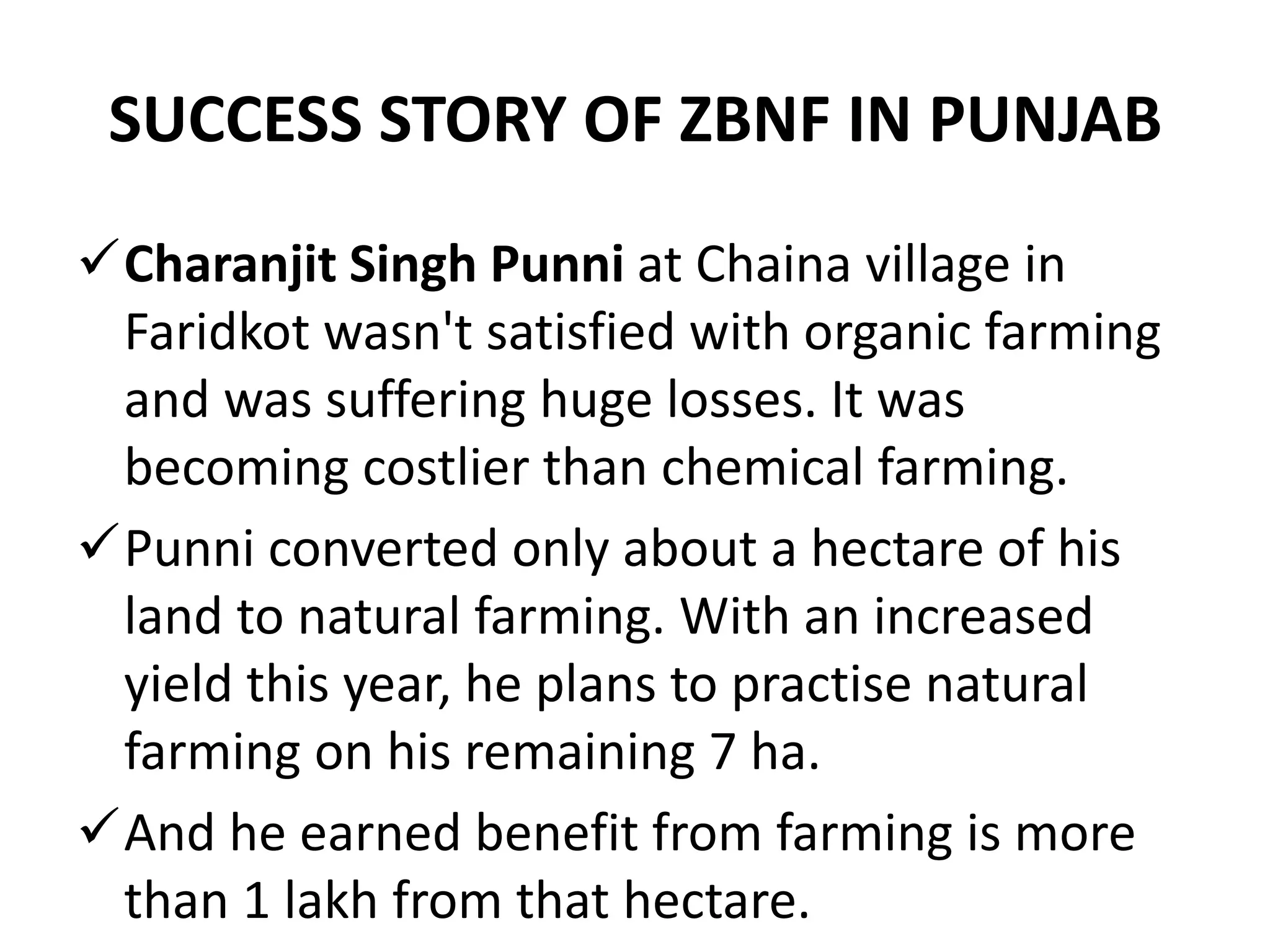 Zero budget natural farming | PPTX