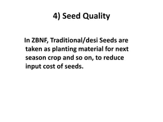 Zero budget natural farming | PPTX