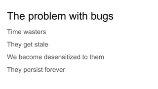 Zero Bugs | PPTX