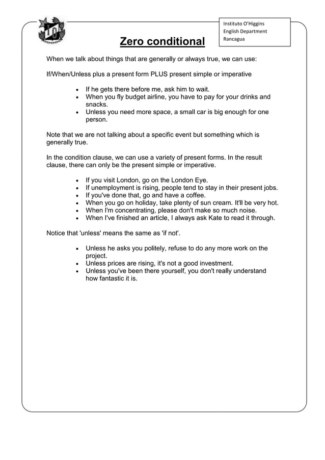 Zero conditional | PDF