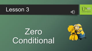 Zero conditional | PPT